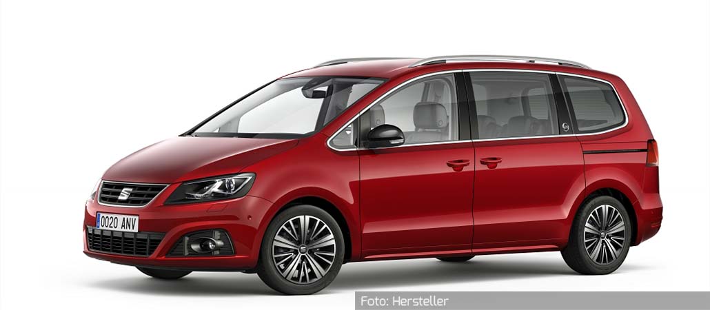 Stilvolle Seat Alhambra Jahreswagen Bilder